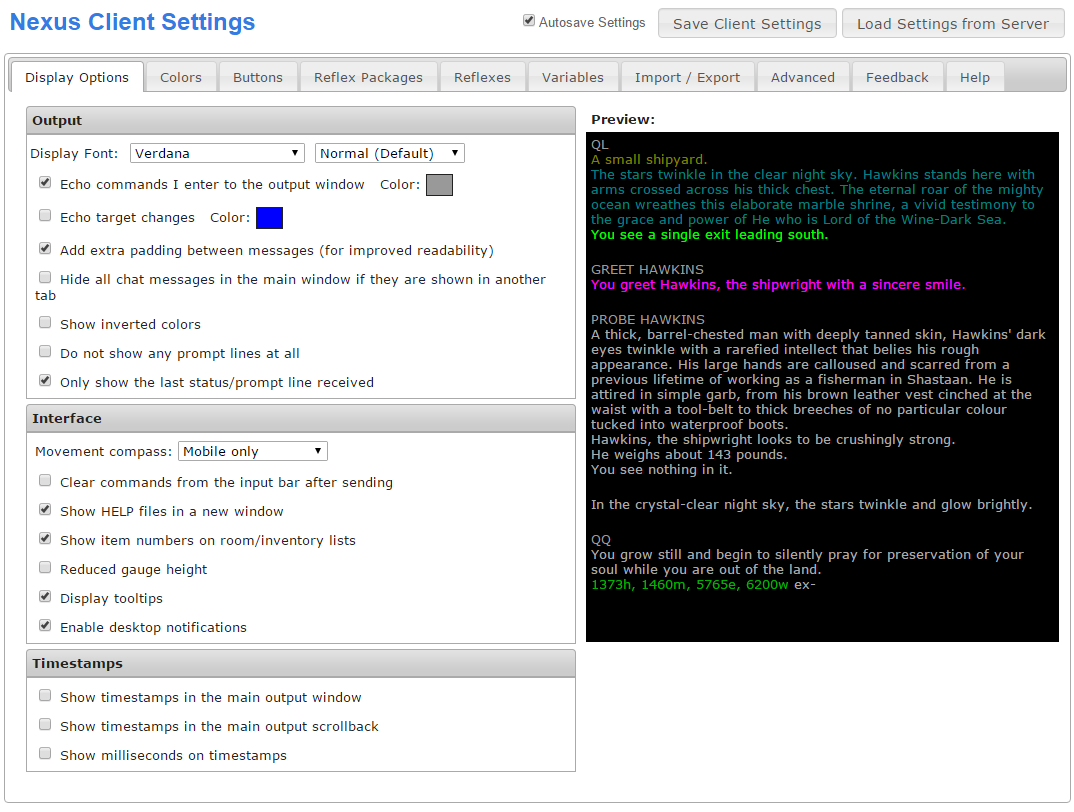 The Nexus Client – Iron Realms Entertainment